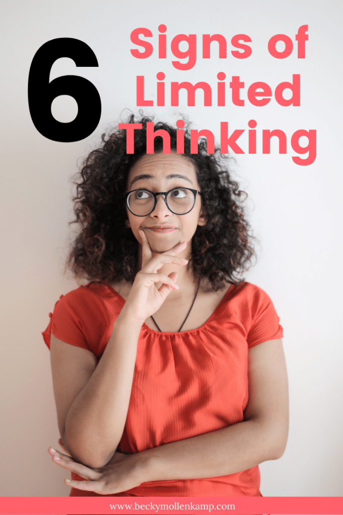 Don't Trust Your Thoughts: 6 Signs of Limiting Beliefs